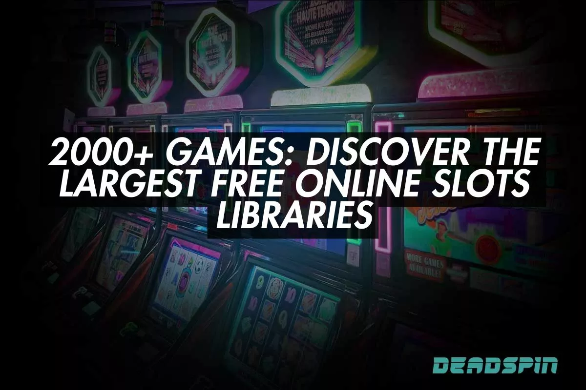 2000+ Games: Discover Sweepstakes Sites with the Largest Libraries of ...