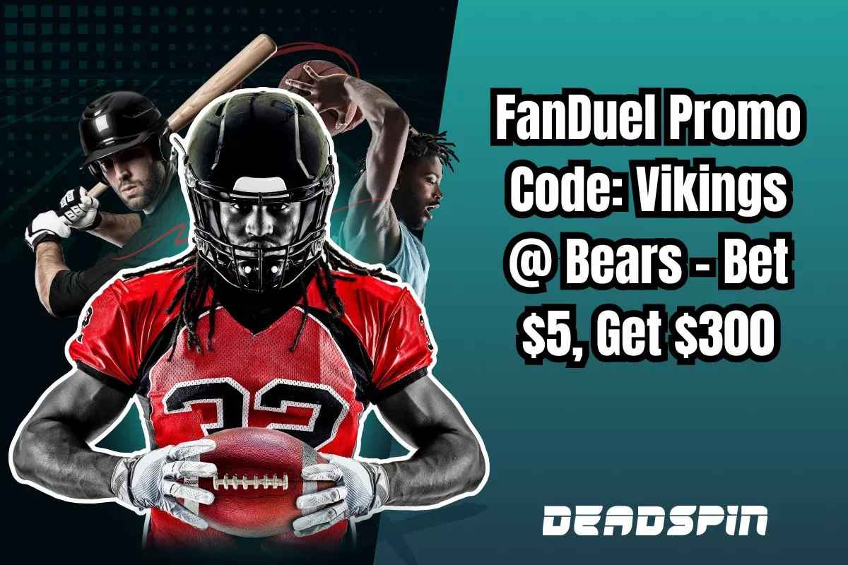 FanDuel Sportsbook Promo Code for Falcons @ Vikings: Bet $5 Get $300 in Bonus Bets